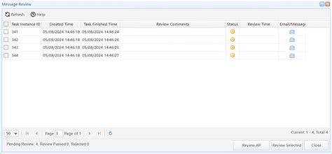 Sqlmessenger User Manual Message Review