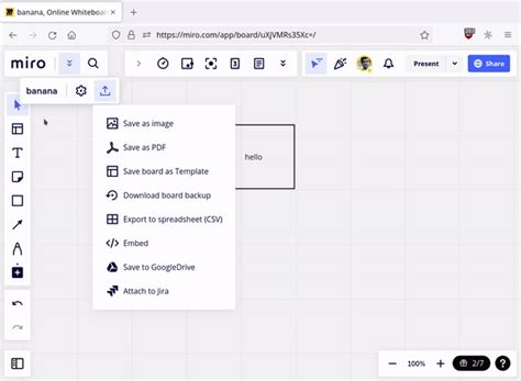 Bug Report Share Link Copy To Clipboard Failure Miro