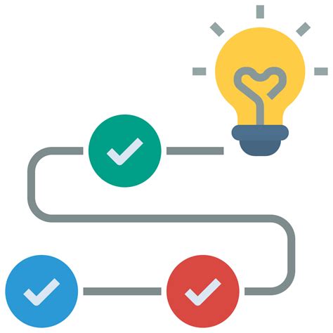 Conclusion Process Idea Success Methodology Icon Download On