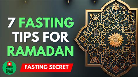 Fasting Tips Islam Fasting Ramadan For The First Time Ramadan