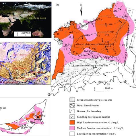 Spatial Distribution Of Fluoride In Groundwater A Spatial Distribution