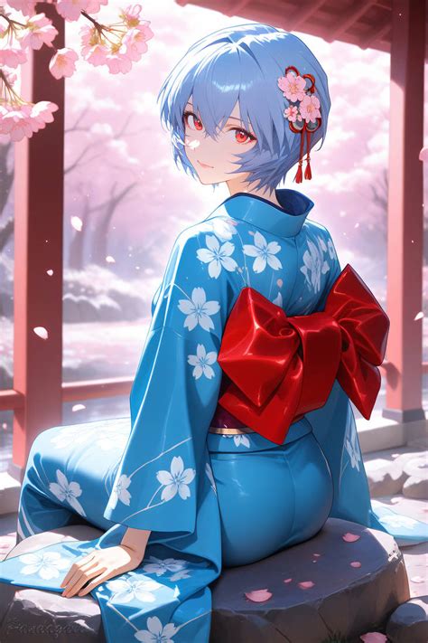 Rei Kimono 3 By Pandagarr On Deviantart