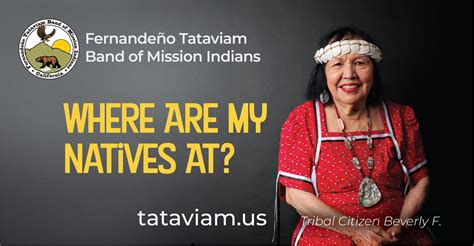 Fernandeño Tataviam Band Of Mission Indians Native Sovereign Nation