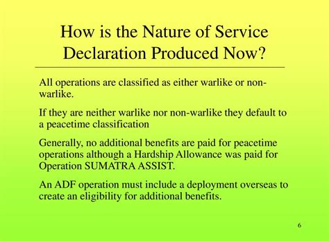 Nature Of Service Review Ppt Download