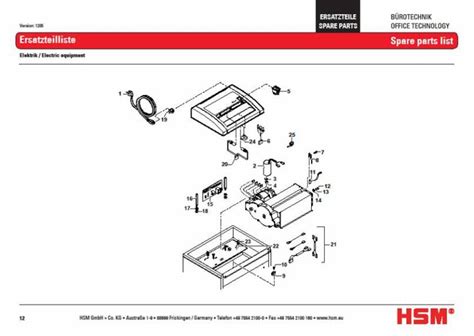 Fellowes Paper Shredder Parts List