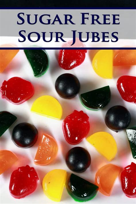 Sugar Free Sour Jubes Keto Sour Protein Gummies Low Carb Hoser