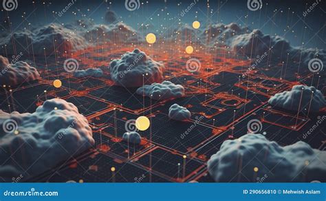 a photo of ai driven weather forecasting stock illustration illustration of vehicle arena