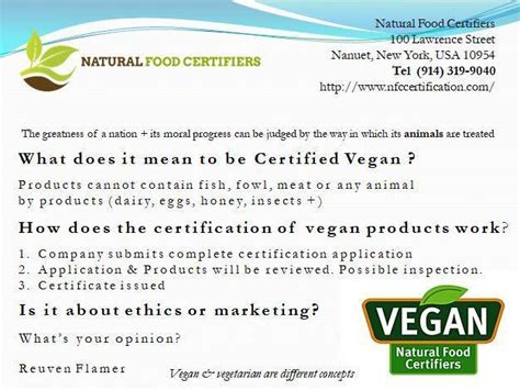 Natural Food Certifiers Posted On Linkedin