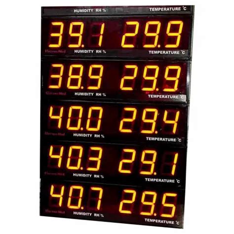 Digital Jumbo Humidity Temperature Indicator At Rs Piece In New Delhi ID