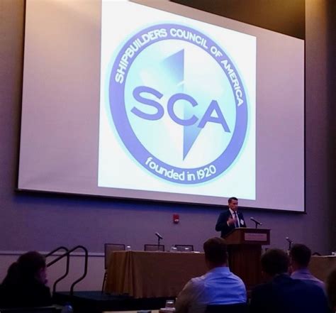 Honored To Have The Opportunity To Be A Guest Speaker At The Shipbuilders Council Of Americas