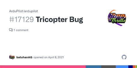 tricopter bug · issue 17129 · ardupilot ardupilot · github