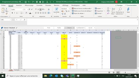 TCD Mise En Forme Conditionnelle Sur TCD Avec Deux Champs De Lignes Excel