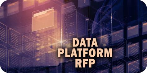 An Example Data Platform Rfp Template From Solutions Review