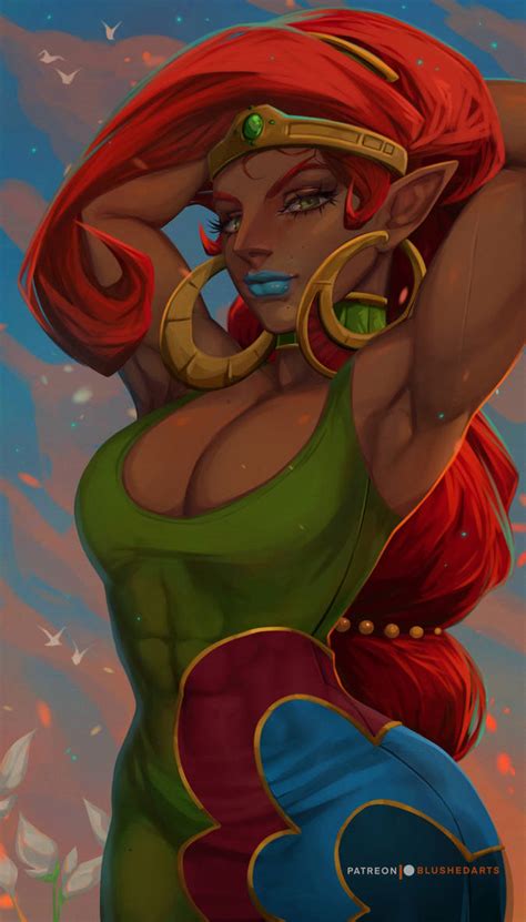 Mommy Urbosa Legend Of Zelda By Blushedarts On Deviantart