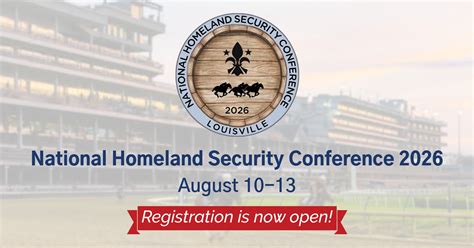 Registration Is National Homeland Security Association Facebook