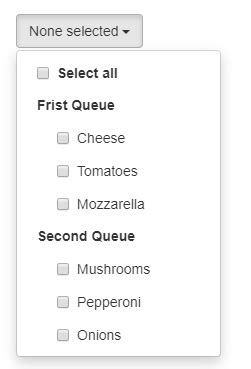 html Alinhamento checkbox em select optgroup Stack Overflow em Português
