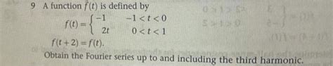 Solved A Function F X Is Defined By F X A A Chegg Com