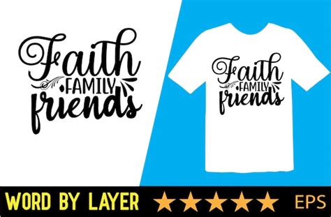 Diseño De Camiseta De Vector Familiar Vector Premium