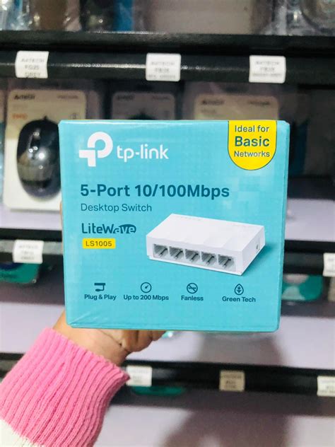 Tp Link Ls1005 5 Port 10100mbps Desktop Switch Computers And Tech Parts And Accessories