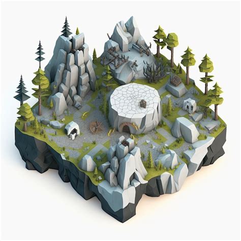 Premium Photo Rpg Map Isometric Rpg Item Object For Rpg Game