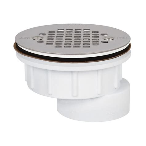 Shower Base Drain Offset Receptor Base Style Realtite™ Plugs