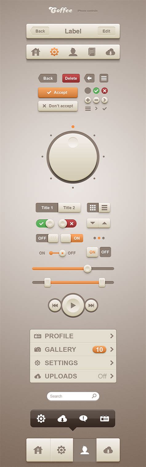 Iphone Control Ui Elements Kit Psd Download Psd Iphone Control Ui Elements Kit Psd Download Psd