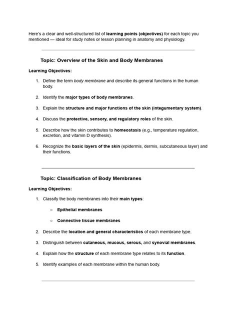 Topic Connective Tissue Membranes Pdf Skin Morphology Biology