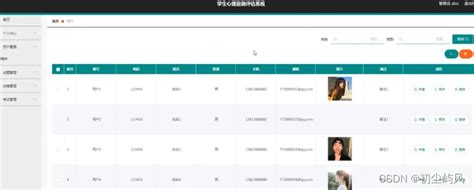 基于springboot Vue实现的学生心理咨询评估管理系统设计与实现毕业论文开题报告答辩ppt基于vue和element的高校