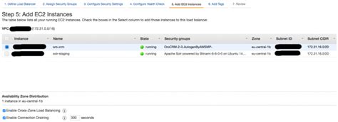 setting up a classic aws ec2 load balancer for ssl termination