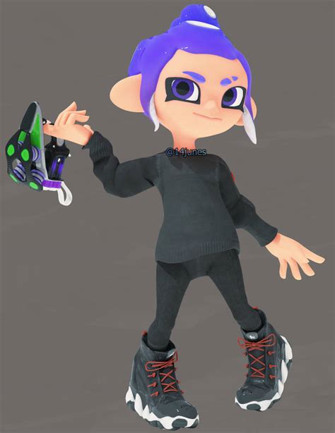 Splatoon 3 Octoling Girl Render By 14junes On Deviantart