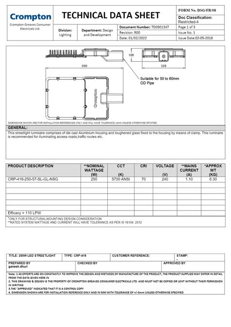 250w Led Street Light At ₹ 7100 Piece Aya Nagar New Delhi Id 2855103245233