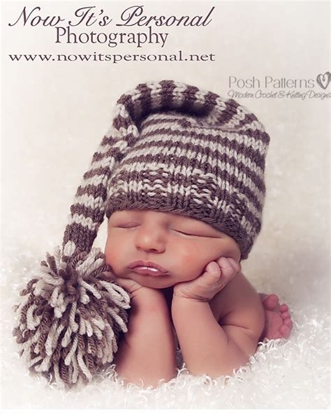 Stocking Hat Knitting Pattern Long Tail Hat