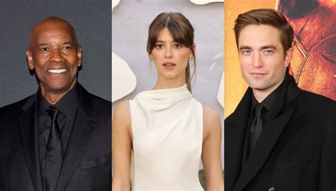 Denzel Washington Robert Pattison Daisy Edgar Jones Team Up For New