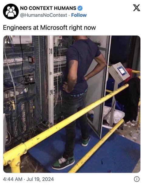 Microsoft Outage Memes 12 20240719 Thunder Dungeon The Funniest