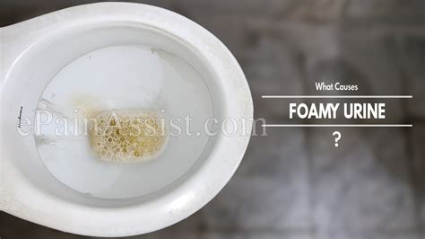 What Causes Foamy Urine