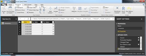 python script in power bi returns date as microsoft oledb date python mangs python