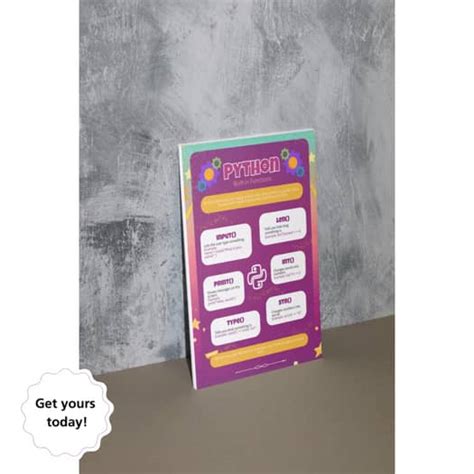 Python Built In Functions Cheat Sheet Programmer Reference By