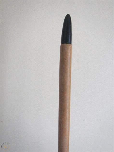 Rare Vintage Wooden Teacher Classroom Blackboard Pointer With Rubber Tip 1999263656