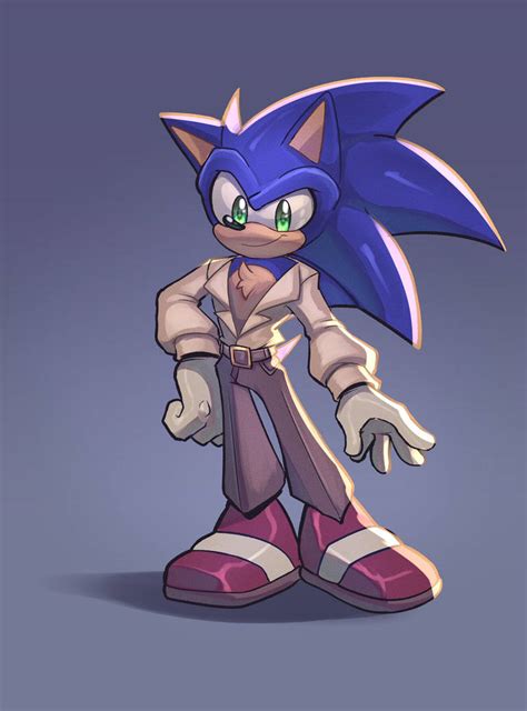 Sonic The Hedgehog By Karl0 By Tie Rex1000000 On Deviantart