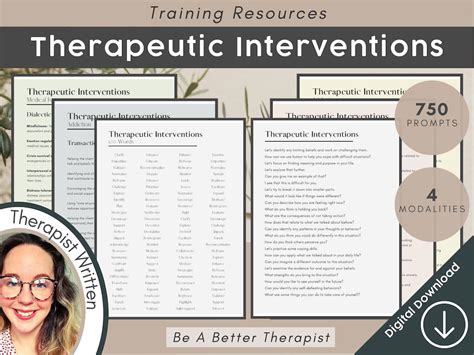 Therapy Interventions 750 Cheat Sheet Therapy Resources Emotions