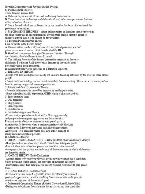 Midterm Lesson Pdf Attachment Theory Juvenile Delinquency