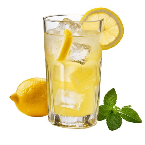 A Glass Of Lemon Juice With Small Ice Cubes Lemon Juice Lemon Juice