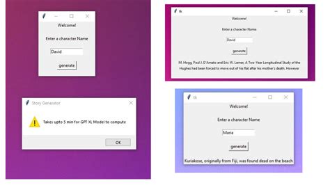 Github Bepbopstory Generator With Tkinter