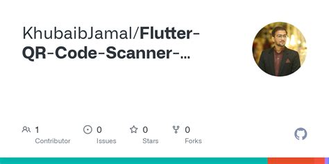GitHub KhubaibJamal Flutter QR Code Scanner Creator