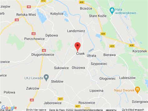 Cisek Mapa Samochodowa Drogi Informacje Plany Mapy Dróg Zdjęcia