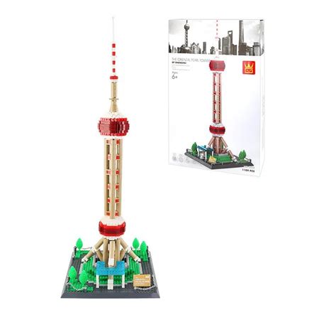 Купити Конструктор Wange Oriental Pearl Tower (1109 дет.), 5224 в ...