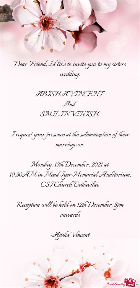 Abisha Vincent Free Cards