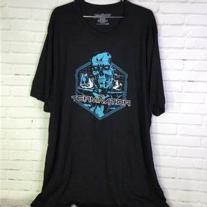 Gutter Garbs Shirts Gutter Garbs Mens 4xl The Terminator Black