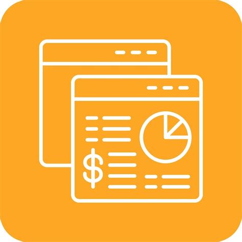Premium Vector Website Analytics Icon