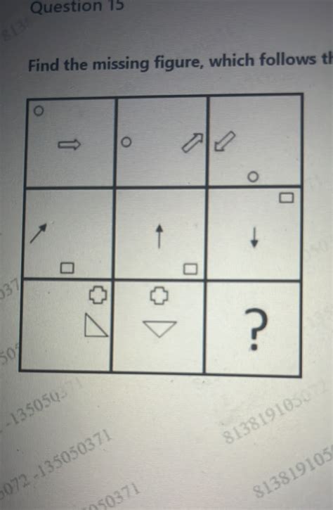 Question Find The Missing Figure Which StudyX